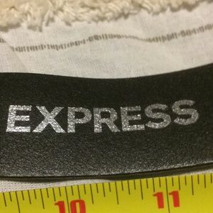 Express | Accessories | Express Medium Belt In Black | Poshmark